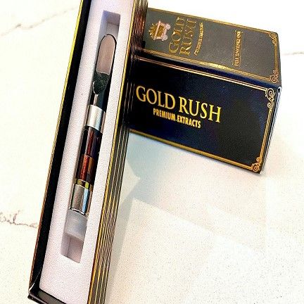 Gold Rush Premium Extracts | Gelato Full Spectrum Cartridge | Sweede