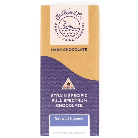 SeaWeed Co. | Sundae Driver strain - Espresso Dark Chocolate Bar 90mg ...