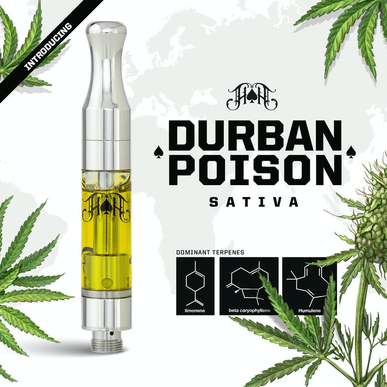 Heavy Hitters | Durban Poison | Sativa - Ultra Extract High Potency ...