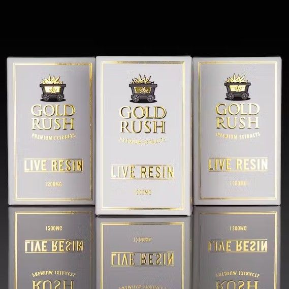 Gold Rush Premium Extracts | Orange Sherbet - Live Resin Cartridge | Sweede