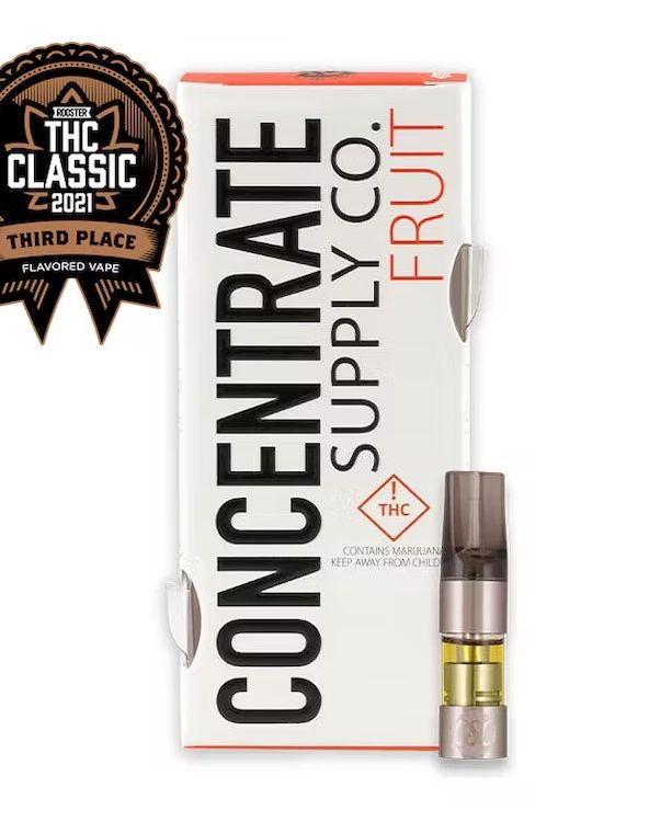 Concentrate Supply Co. CSC | Fruit Vape - Strawberry Banana, 500mg | Sweede