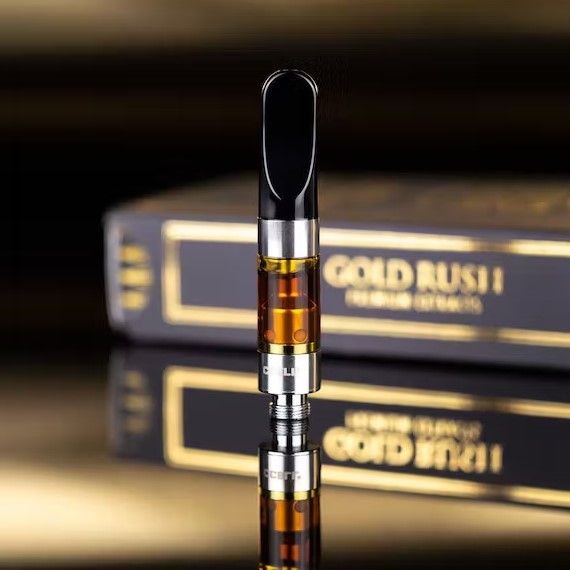Gold Rush Premium Extracts | Full Spectrum Vape Cartridge 550MG ...