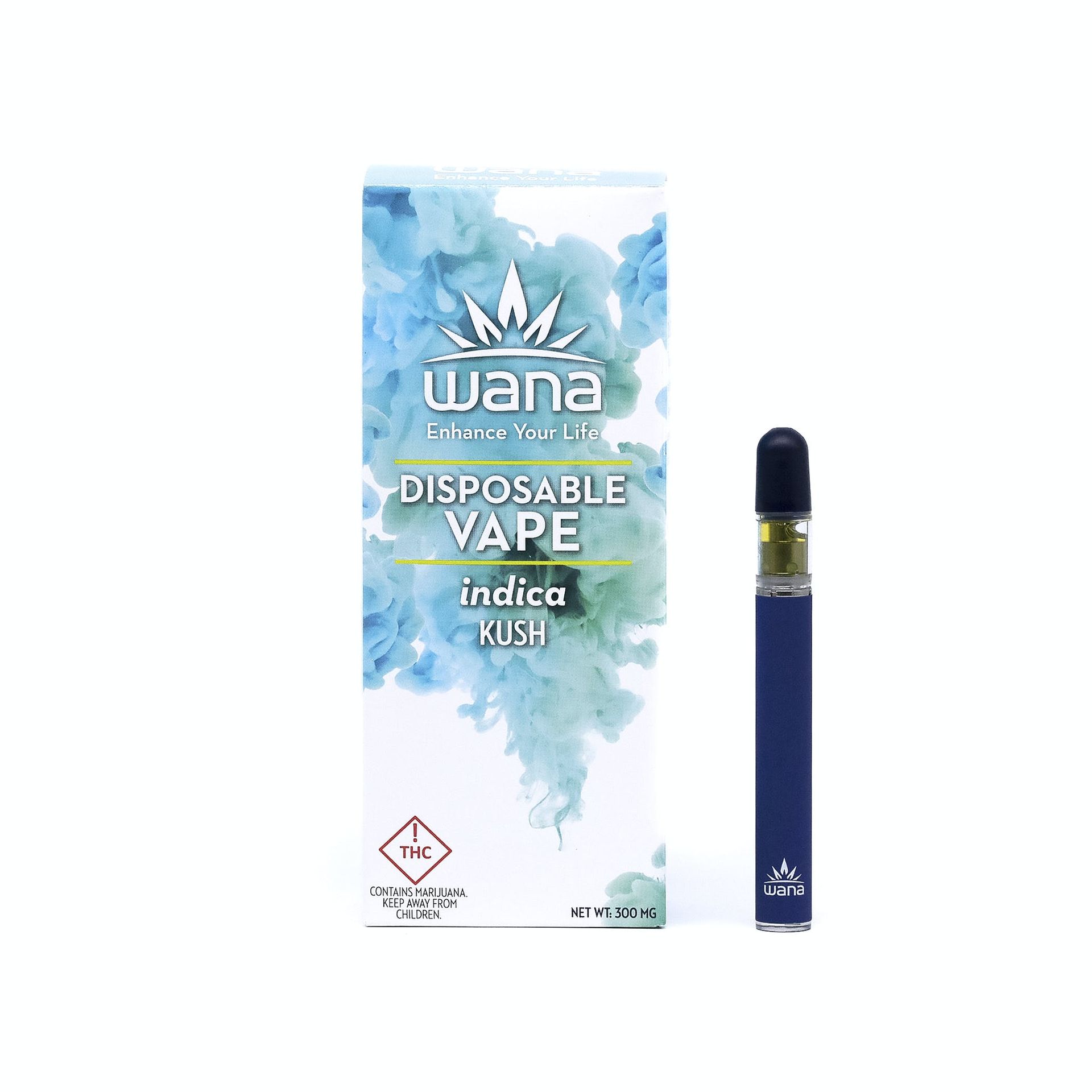 Wana Edibles | Disposable Vape: Indica Kush | Sweede