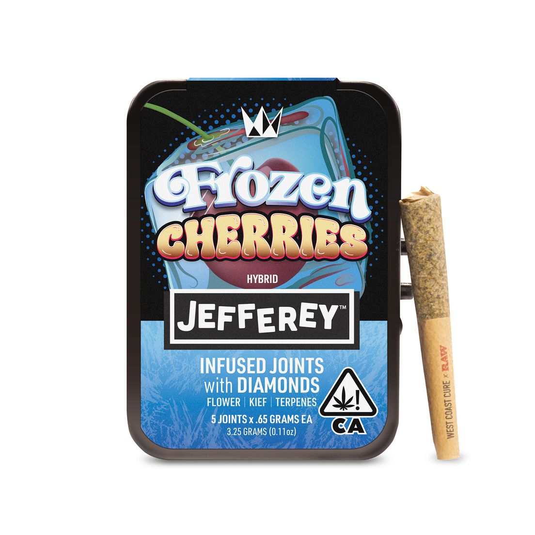 Frozen Cherries - Jefferey Infused Joint .65g 5 Pack at LA Fresh Farms
