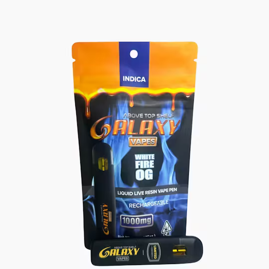 Galaxy | Liquid Live Resin Vape Pen | White Fire OG
